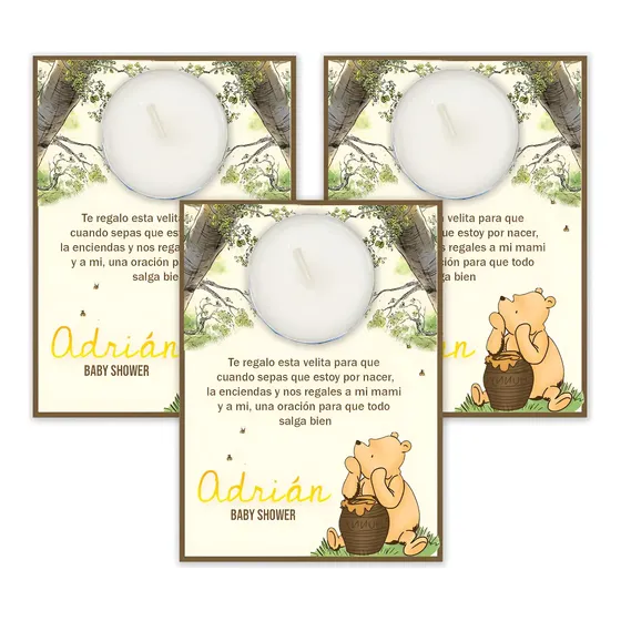 Recuerdos Baby Shower Winnie Pooh | Mercado Libre