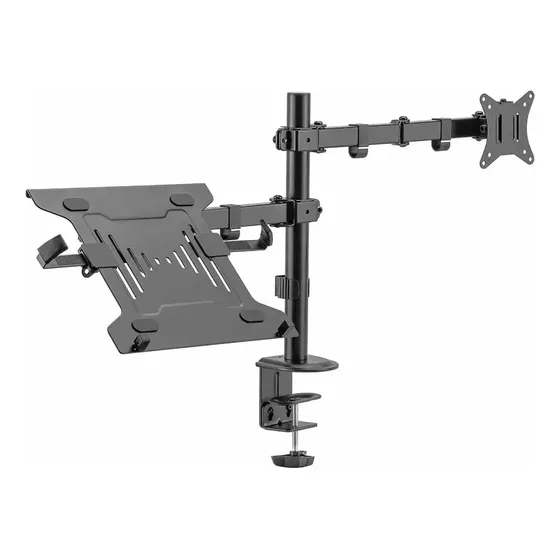 Brazo Monitor Y Laptop Soporte Monitor Y Portatil Siilla | MercadoLibre 📦