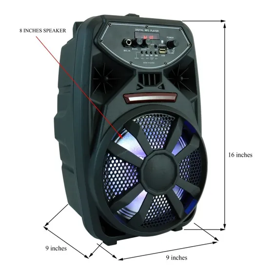 Bocinas Tecnomaster Portatil | MercadoLibre.com.do