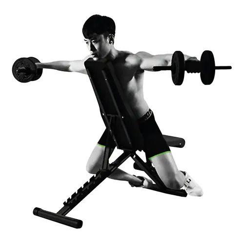 Banco Pesas Multifuncional Pecho Gimnasio Gym Reclinable Plegable ...