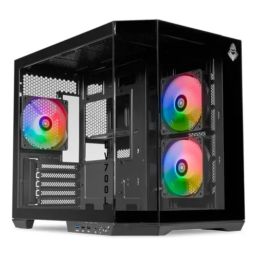 Gabinete Gamer Pichau Ikaros, Argb, Mini-tower, Tela Lcd | Parcelamento ...