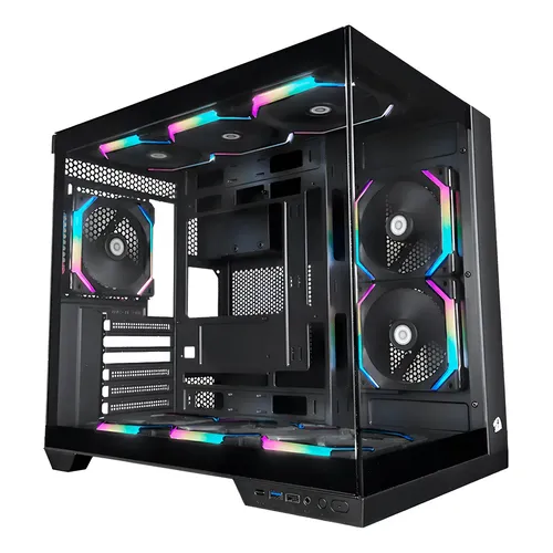 Gabinete Gamer Pichau Ikaros, Argb, Mini-tower, Tela Lcd | Parcelamento ...