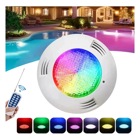 Lamparas Para Alberca 36w Led Rgb Con Control | MercadoLibre