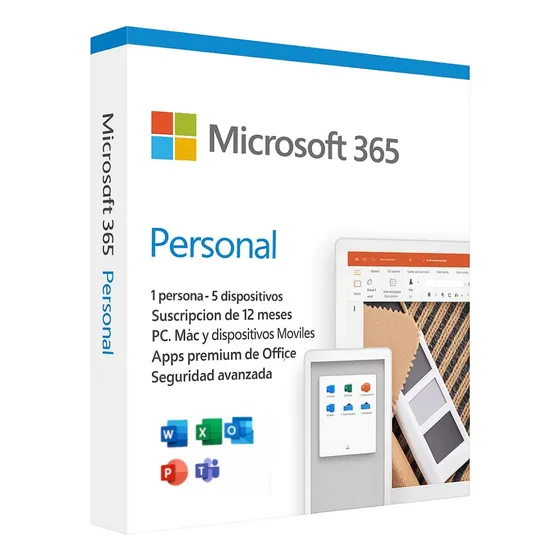 Licencia Microsoft 365 Personal 1 Usuario 1 Año | MercadoLibre 📦