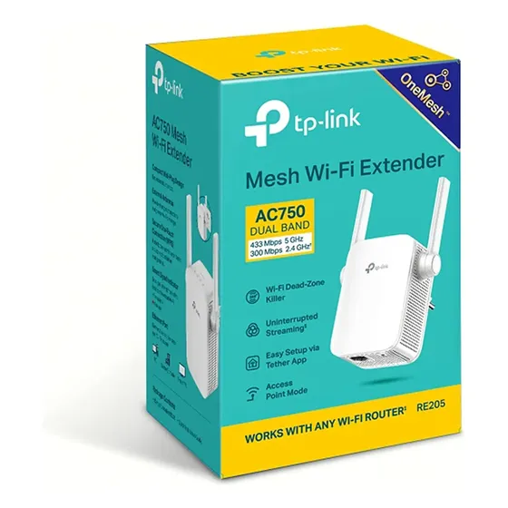 Extensor Rango Dual Band Tplink Repetidor Wi Fi Mesh Rj45 | Mercado Libre