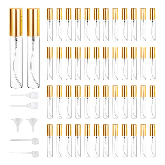 50 Pcs 10 Ml Botellas Spray Vidrio | MercadoLibre 📦