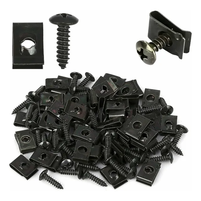 Clips Metal De Base De Tornillo Automotriz | MercadoLibre 📦