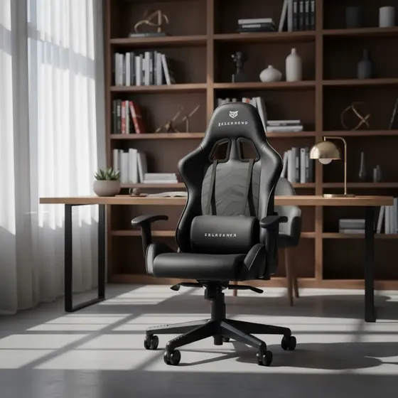 Balam Rush Silla Gamer Power Rush V2 Black Edition Mediana Tela Y Piel ...