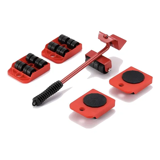 5 Piezas Elevador Para Mover Muebles Pesados Con Ruedas | MercadoLibre