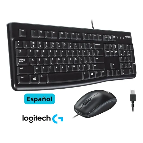 Combo Teclado Mouse Logitech Pop Icon Negro | Mercado Libre