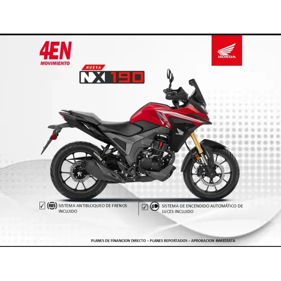 190 Nx - Motos Honda | TuCarro