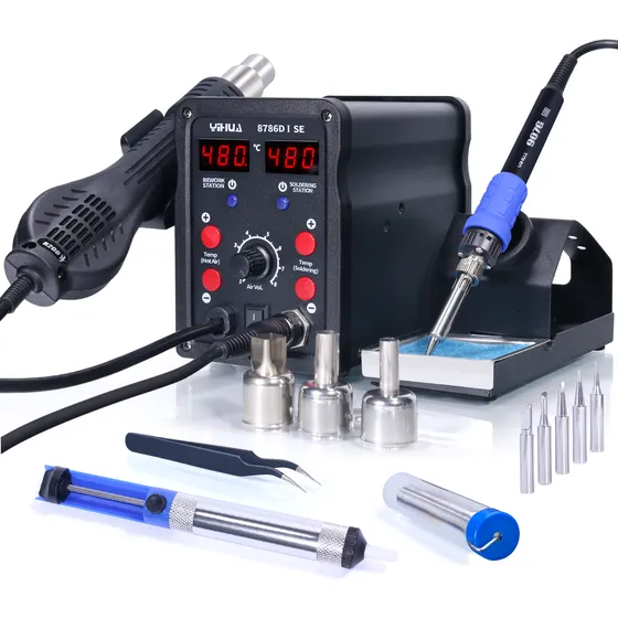 Estación Soldadura Yihua Cautín Pistola Calor 750w 2 En 1 | MercadoLibre 📦