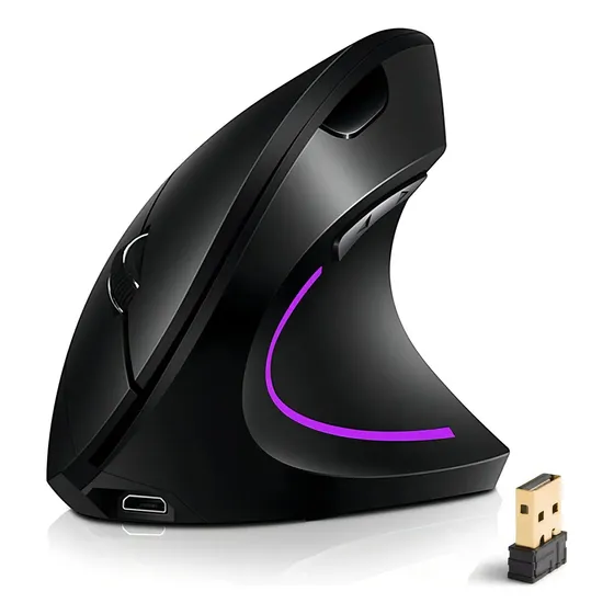 Mouse Ergonomico Vertical Recargable | MercadoLibre 📦