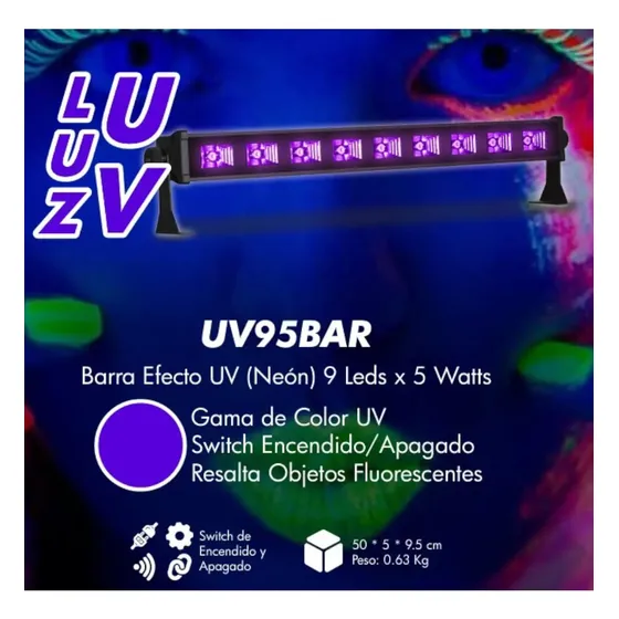 Barra De Luz Led Uv | MercadoLibre