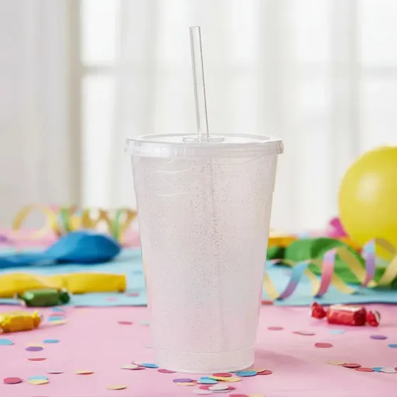 Vaso De Plástico Transparente | MercadoLibre 📦