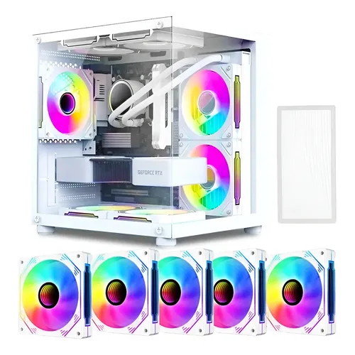 Gabinete Gamer Pichau Ikaros, Argb, Mini-tower, Tela Lcd | Parcelamento ...