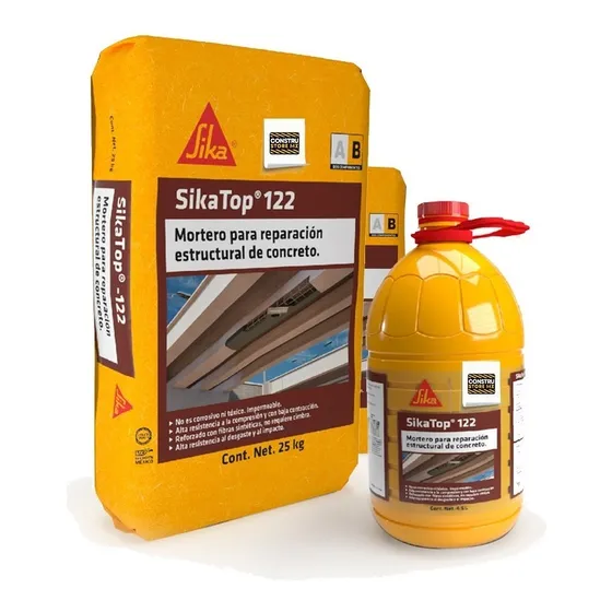 Sikatop 122 Mortero Reparación Elementos Estructurales 30 Kg ...