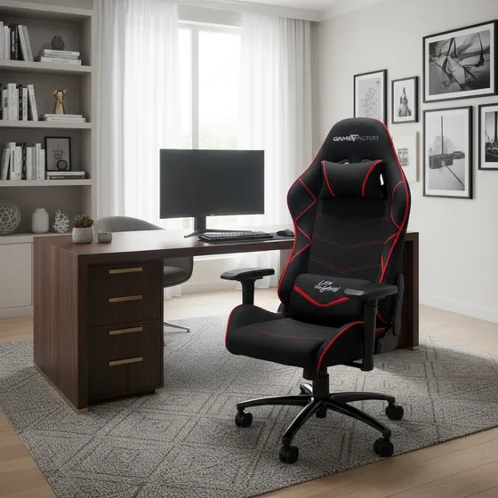 Silla Gamer Roja Negro | MercadoLibre