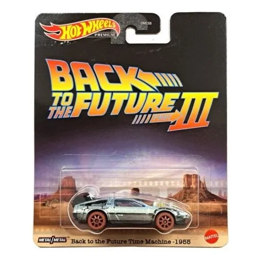 Hot Wheels Delorean Time Machine 1955 Back To The Future Color Plateado ...