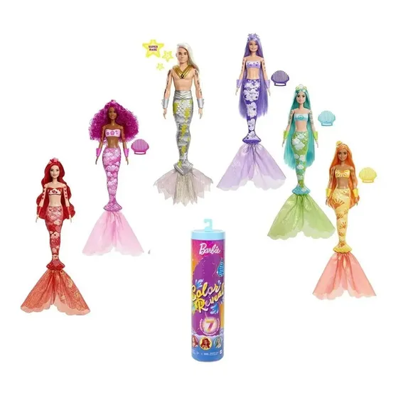 Barbie Color Reveal Looks De Mezclilla Mattel Hnx04 | MercadoLibre