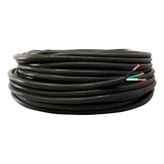 Cable Uso Rudo 50m Luz En Línea Lel Rudo 3 3x10 Negro En Rollo Para ...