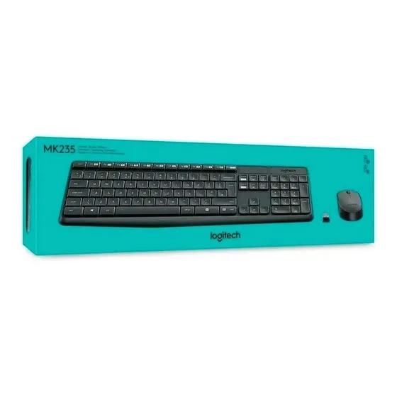 Kit De Teclado Y Mouse Inalámbrico Logitech Mk235 | Mercado Libre