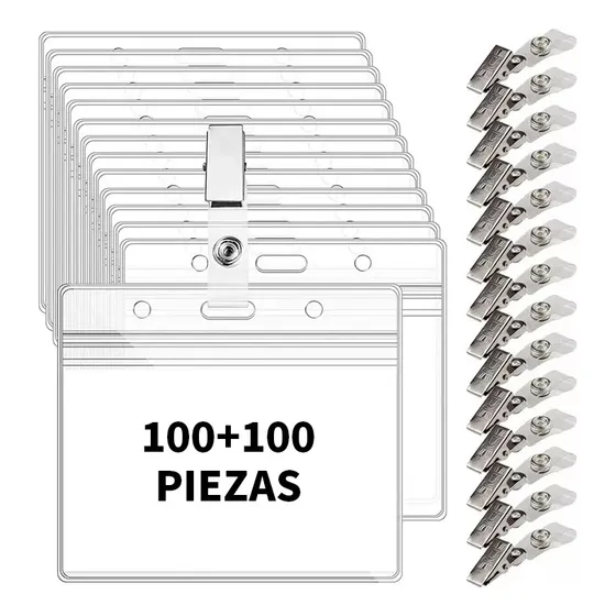 Micas Horizontal. Porta Credencial Gafete | MercadoLibre 📦