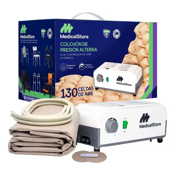 Colchon De Presion Alterna Anti Escaras Anti Llagas De Aire Color Beige ...