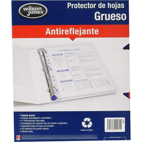 Protector De Hojas Wilson Jones | MercadoLibre 📦