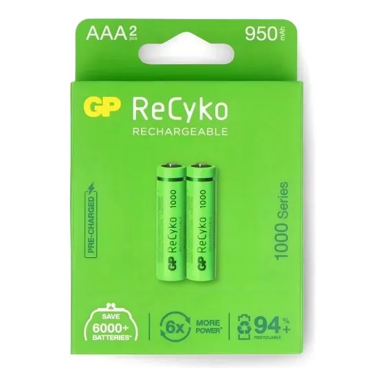Pilas Recargables Aaa Recyco | MercadoLibre 📦
