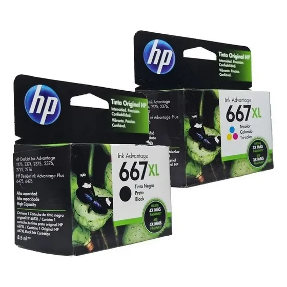 Cartucho Hp 667 Xl | Mercado Libre