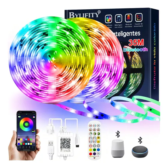 Tiras De Led 35m | MercadoLibre