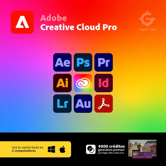 Adobe Cloud Creative | Mercado Libre