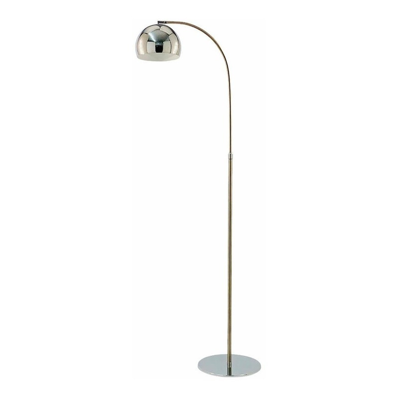 LUZ DESING, Lampara De Pie Arco Small Cromo Moderna Apto Led Luz Desing LUZ DESING, Lampara De Pie Arco Small Cromo Moderna Apto Led Luz Desing