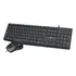 Kit Teclado Y Mouse Usb Gio G11 Laptop Pc Slim Waterproof Negro ...