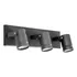 Aplique Pared Spot Tacho 3 Luces Movil Deco Gu10 Led Teatro Estructura ...