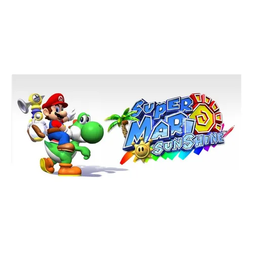 Gamecube with super mario sunshine store