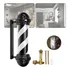 Tubo Caramelo Barbería Con Luz Led Giratoria Pared | Envío gratis