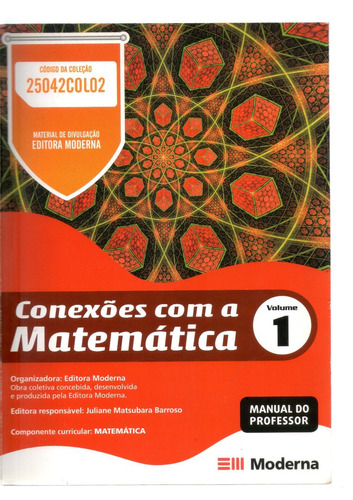 Conexões Com A Matemática; Editora Moderna - R$ 80,00 em Mercado Livre Conexões Com A Matemática; Editora Moderna - R$ 80,00 em Mercado Livre