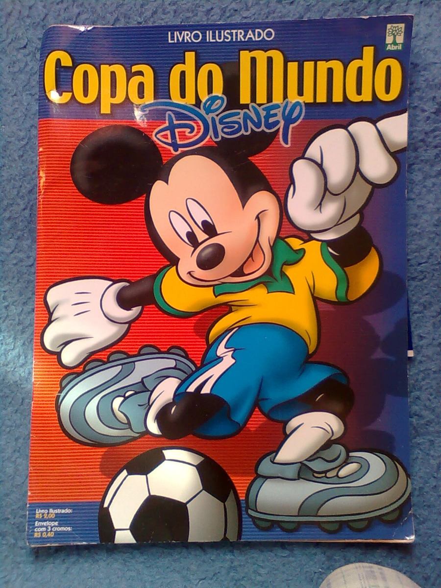 Album De Figurinhas Copa Do Mundo Disney 2002 - R$ 70,00 em Mercado Livre Album De Figurinhas Copa Do Mundo Disney 2002 - R$ 70,00 em Mercado Livre