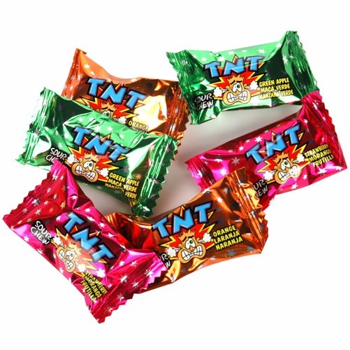 Bala Tnt Recheada Sortidas Pacote 600g - R$ 13,90 em Mercado Livre