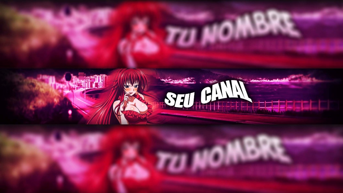 Banner Template Profissional Para Canal Youtube R 29 99 Em Mercado Livre
