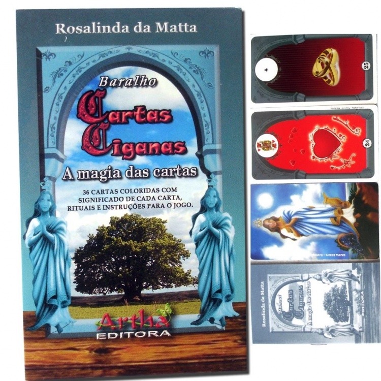 Baralho Cigano Cartas Lenormand De Santa Sara Tarô R 22 00 Em Mercado Livre