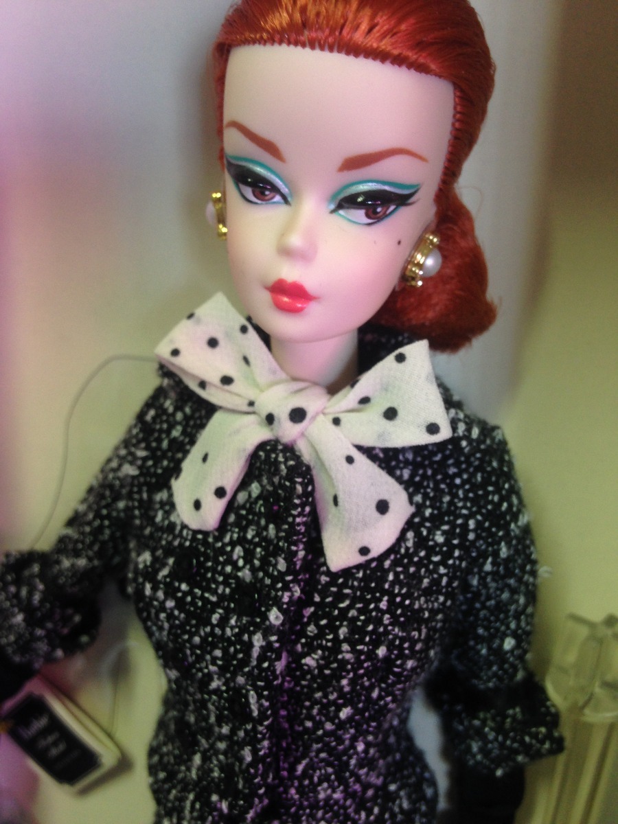 Barbie Collector Silkstone Black And White Tweed Suit No Br R 690 00