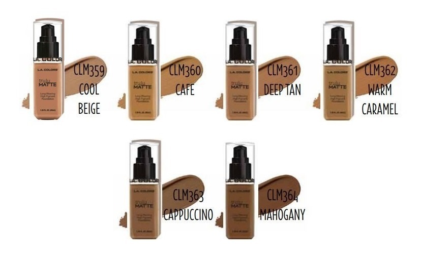 Base De Maquillaje Truly Matte L.a. Colors - $ 250.00 en Mercado Libre Base De Maquillaje Truly Matte L.a. Colors - $ 250.00 en Mercado Libre