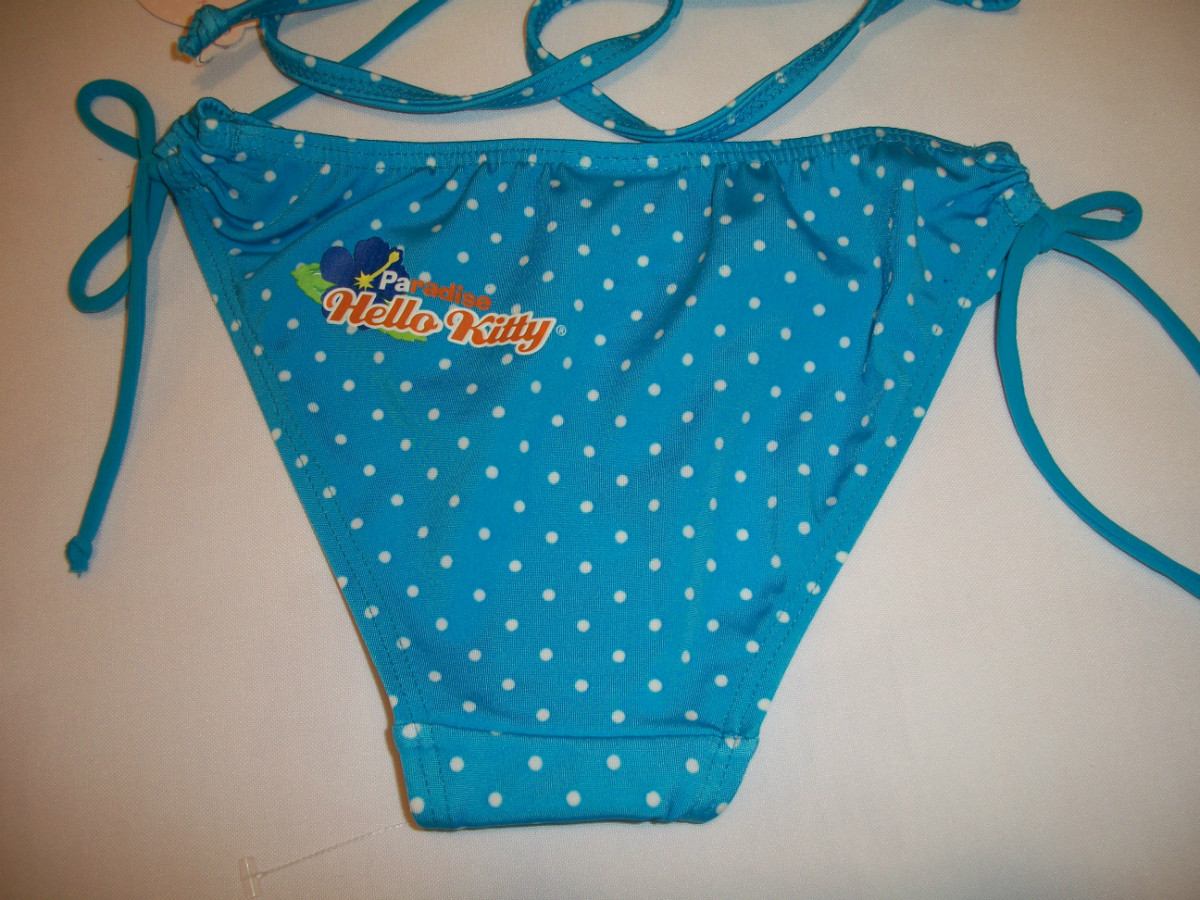 Traje De Baño Bikini Para Niña Hello Kitty 6 Años 250 00 En Mercado
