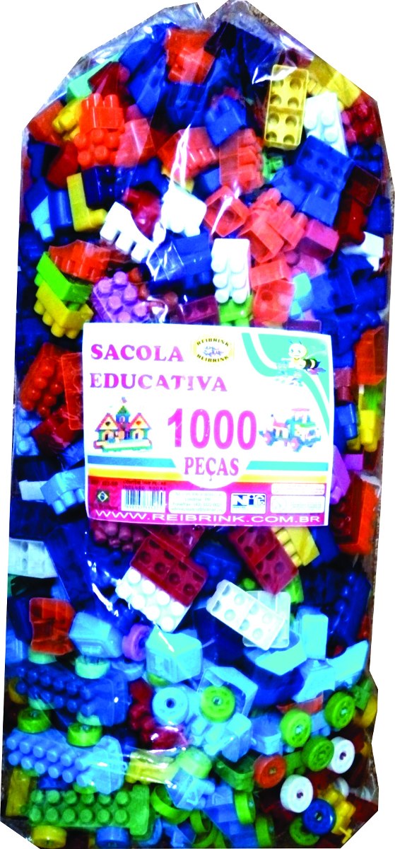 Blocos De Montar 1000 Peças Monte Fácil - R$ 135,00 em Mercado Livre Blocos De Montar 1000 Peças Monte Fácil - R$ 135,00 em Mercado Livre