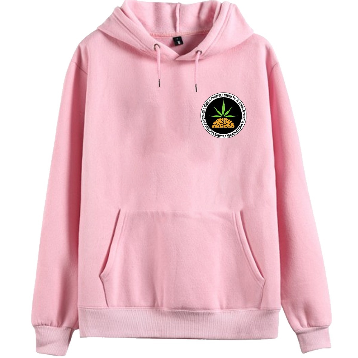 Blusa Moletom Banda Pineapple Rap Frestyle Casaco Rosa R 69 90 Em