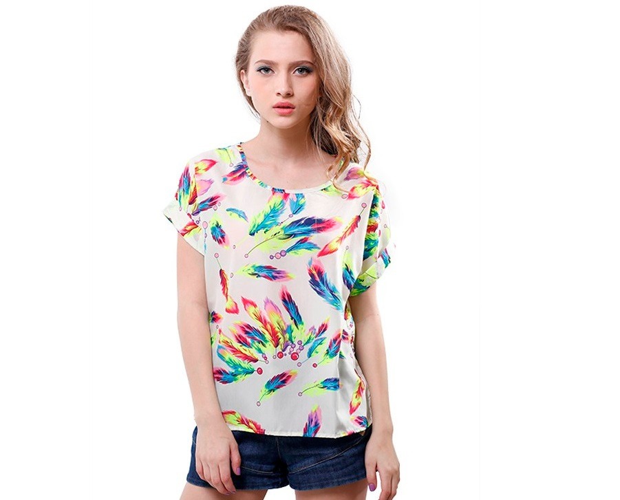 Blusa Seda Penas Manga Morcego Frete Grátis Queima Estoque - R$ 72,00 ... Blusa Seda Penas Manga Morcego Frete Grátis Queima Estoque - R$ 72,00 ...