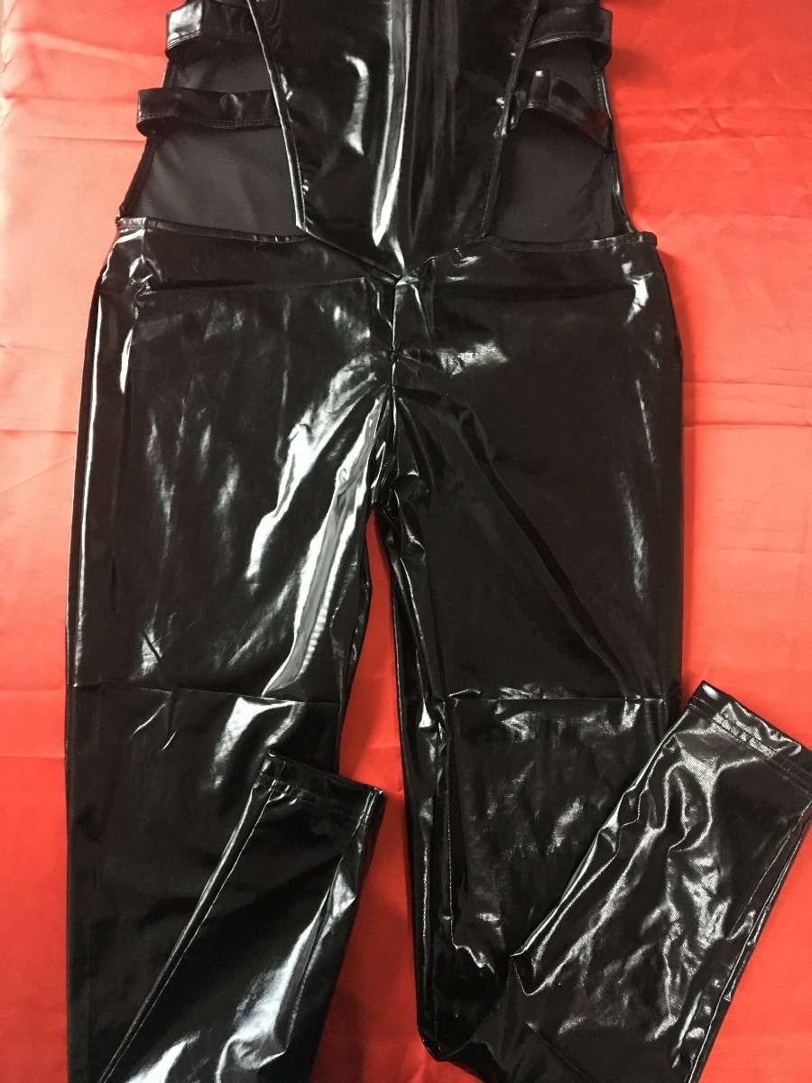 Body Lingerie Dominadora Catsuit Bondage Latex Bdsm R 121 00 Em